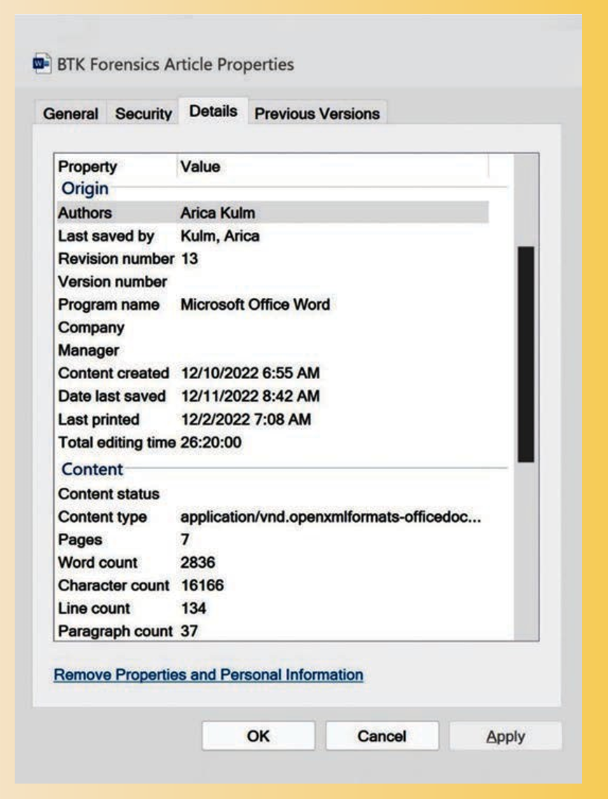 Solving Crime Through Digital Evidence | Dakota Digital Review
